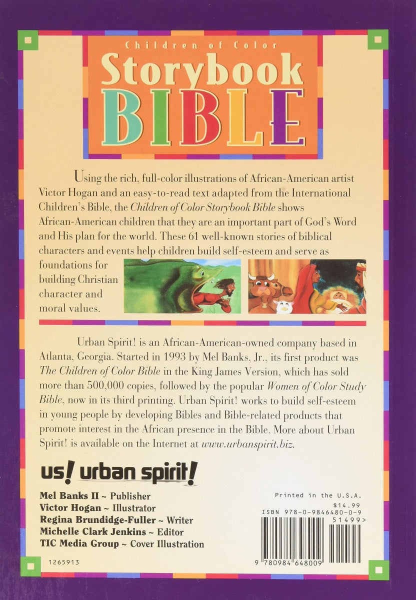 Children of Color Storybook Bible (Girl) [ICB] – Church of God in ...